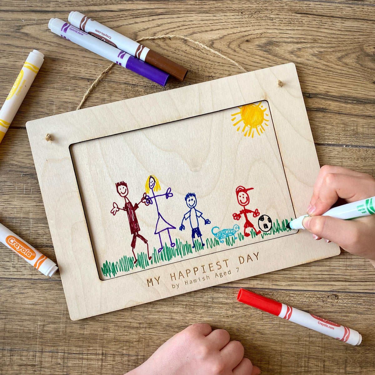 Personalised Decorate Your Own Picture Frame – Bespoke & Oak Co.